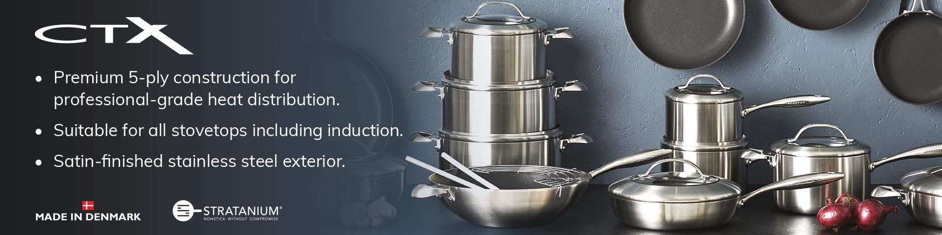 Order SCANPAN CTX Premium Cookware | Shop Premium Nonstick Cookware at ...