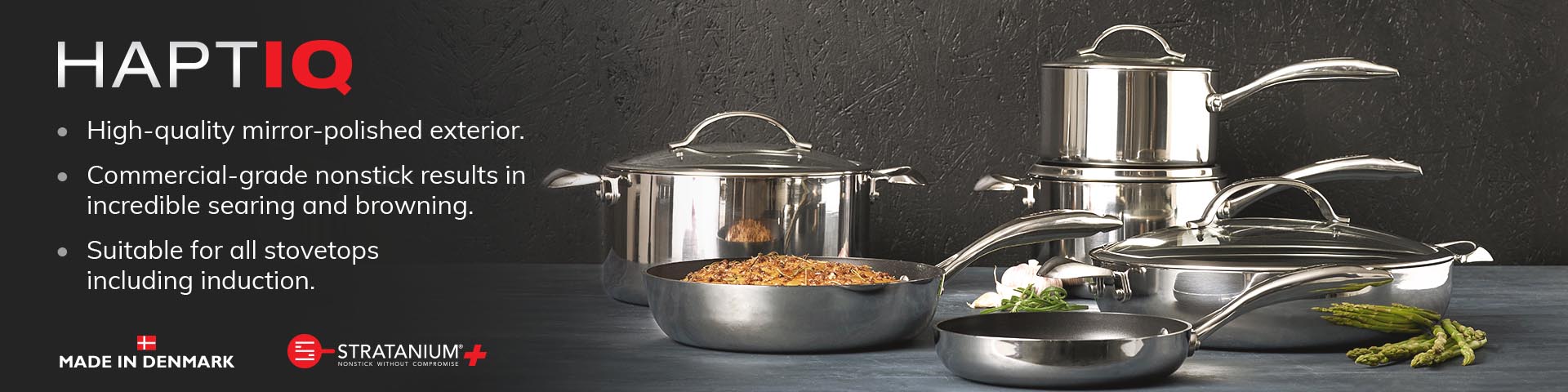 Buy HAPTIQ Nonstick Commercial Cookware | Order Commercial Nonstick ...